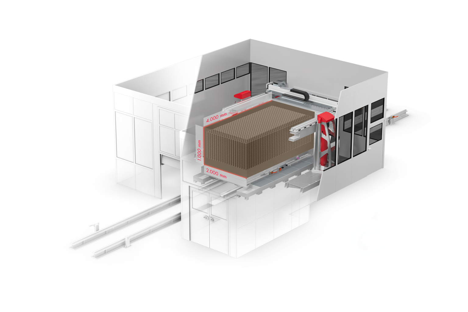 VX4000 - 3D printer for sand molds and cores | voxeljet