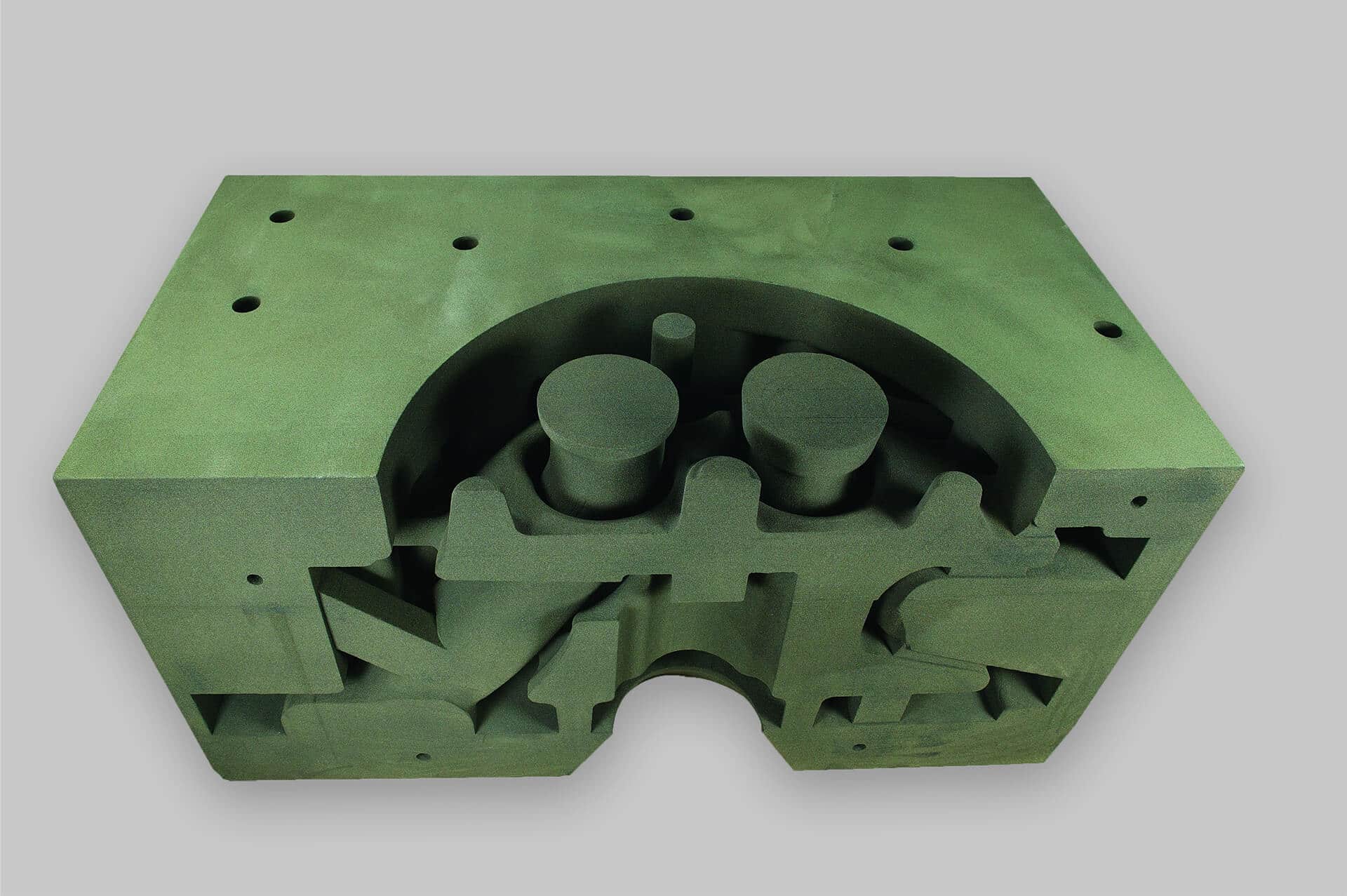 3D sand casting mould of a MAN cylinder head | voxeljet 3D sand casting mould of a MAN cylinder head | voxeljet
