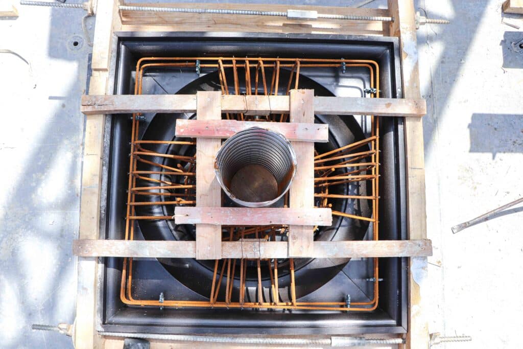 3D printed formwork elements for concrete columns | voxeljet